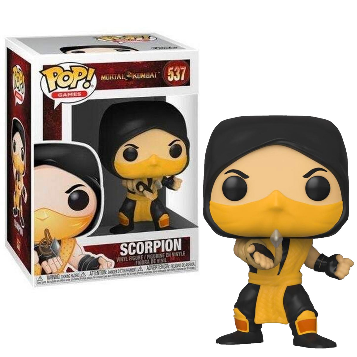 Funko Pop Mortal Kombat Scorpion 537